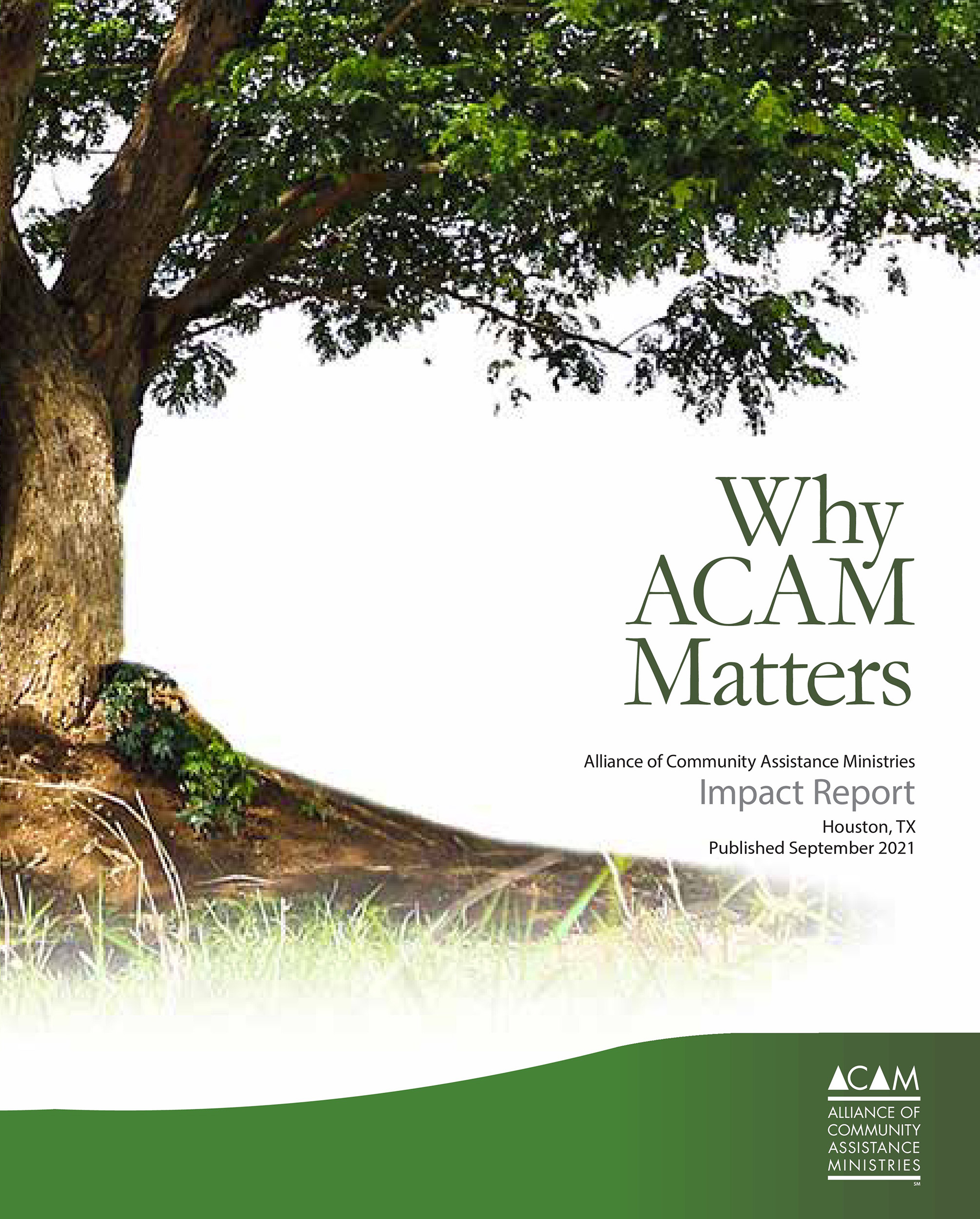 ACAM 2020 Report Cover Page – Alliance of Community Assistance Ministries